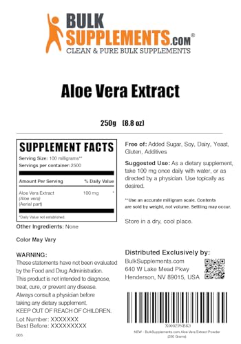 bulk aloe vera for wellness