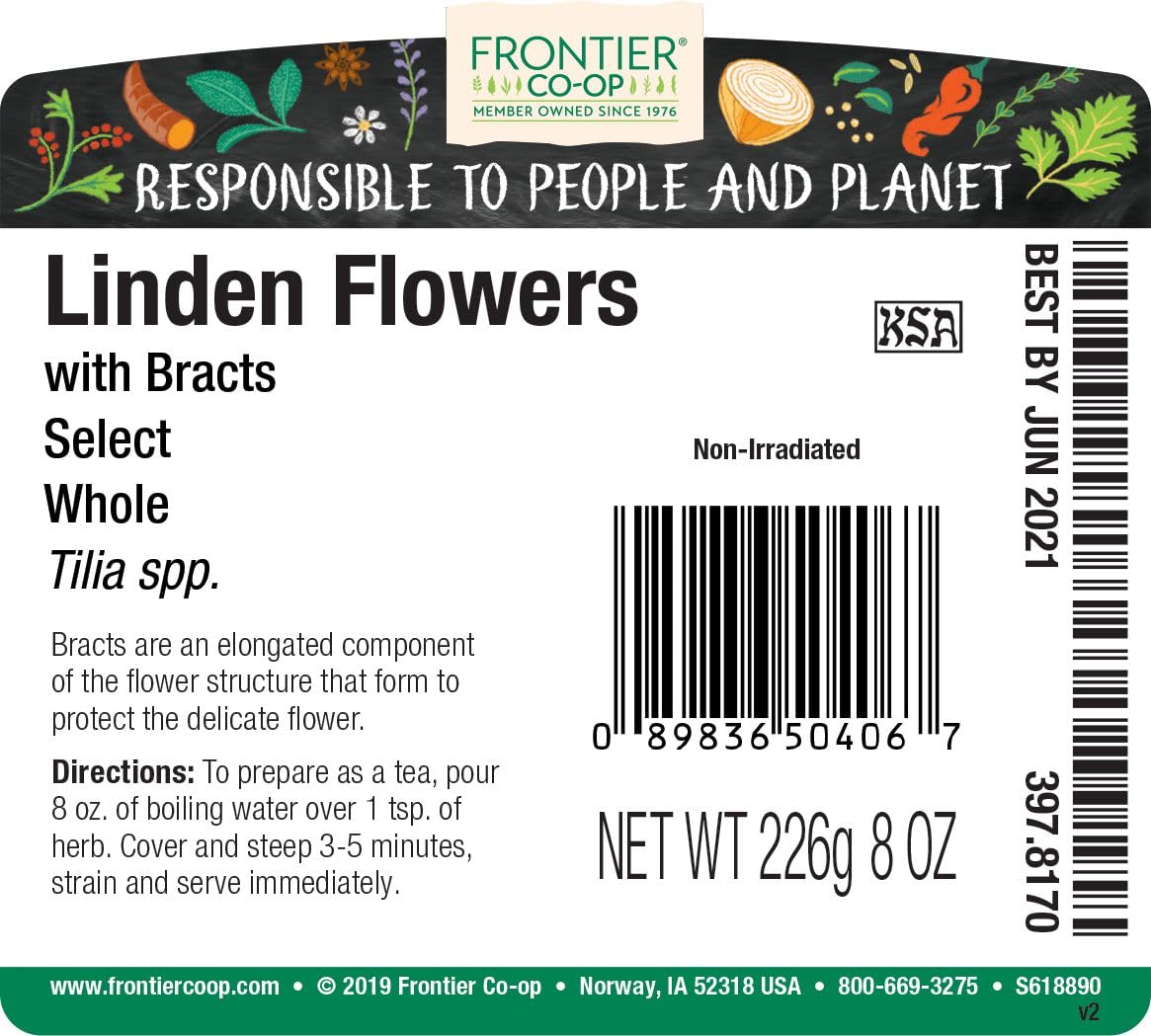 bulk bag linden flower tea