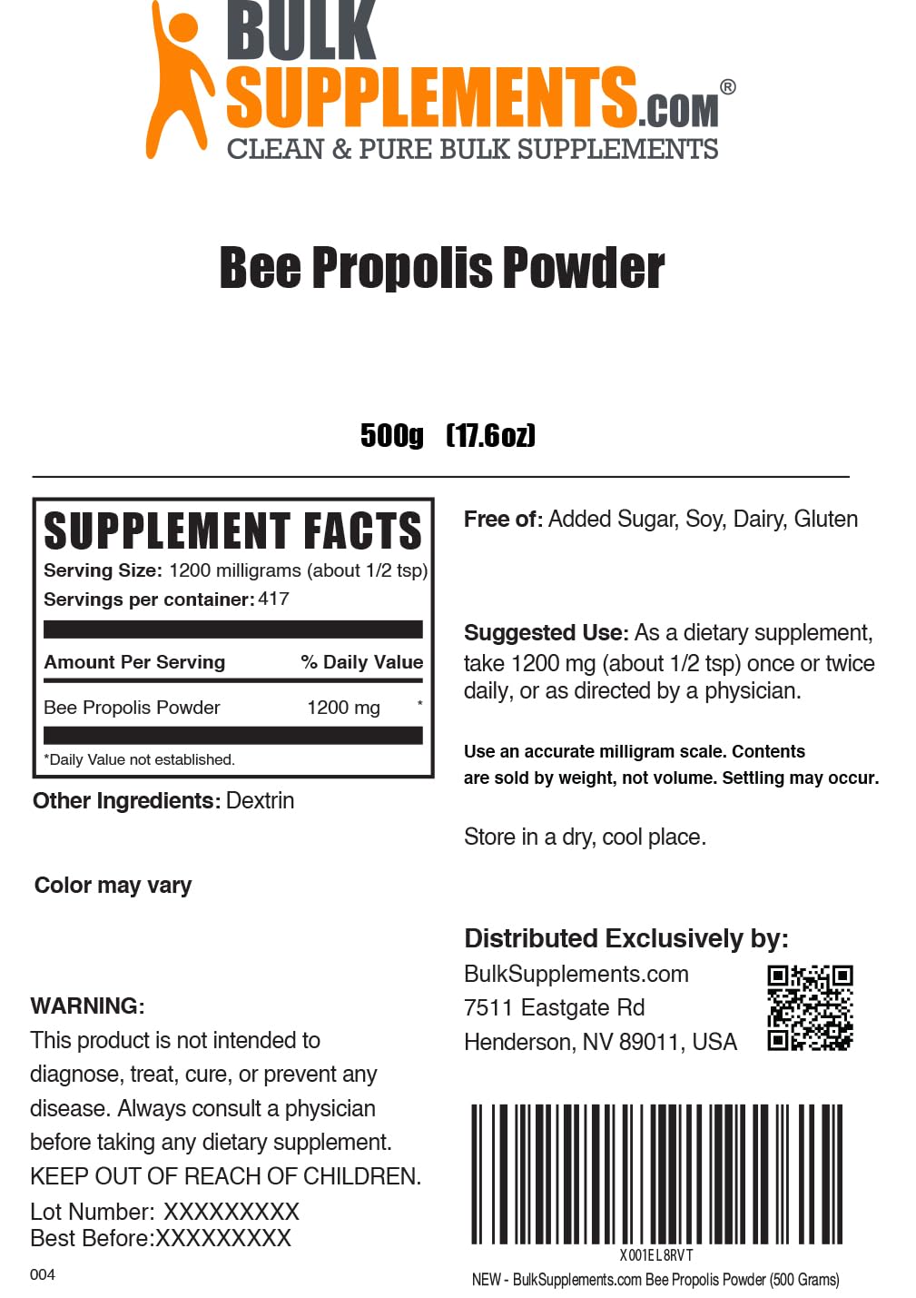 bulk bee propolis for daily use