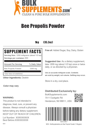 Bulk bee propolis for senior health