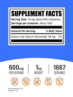 bulk calcium gluconate for health
