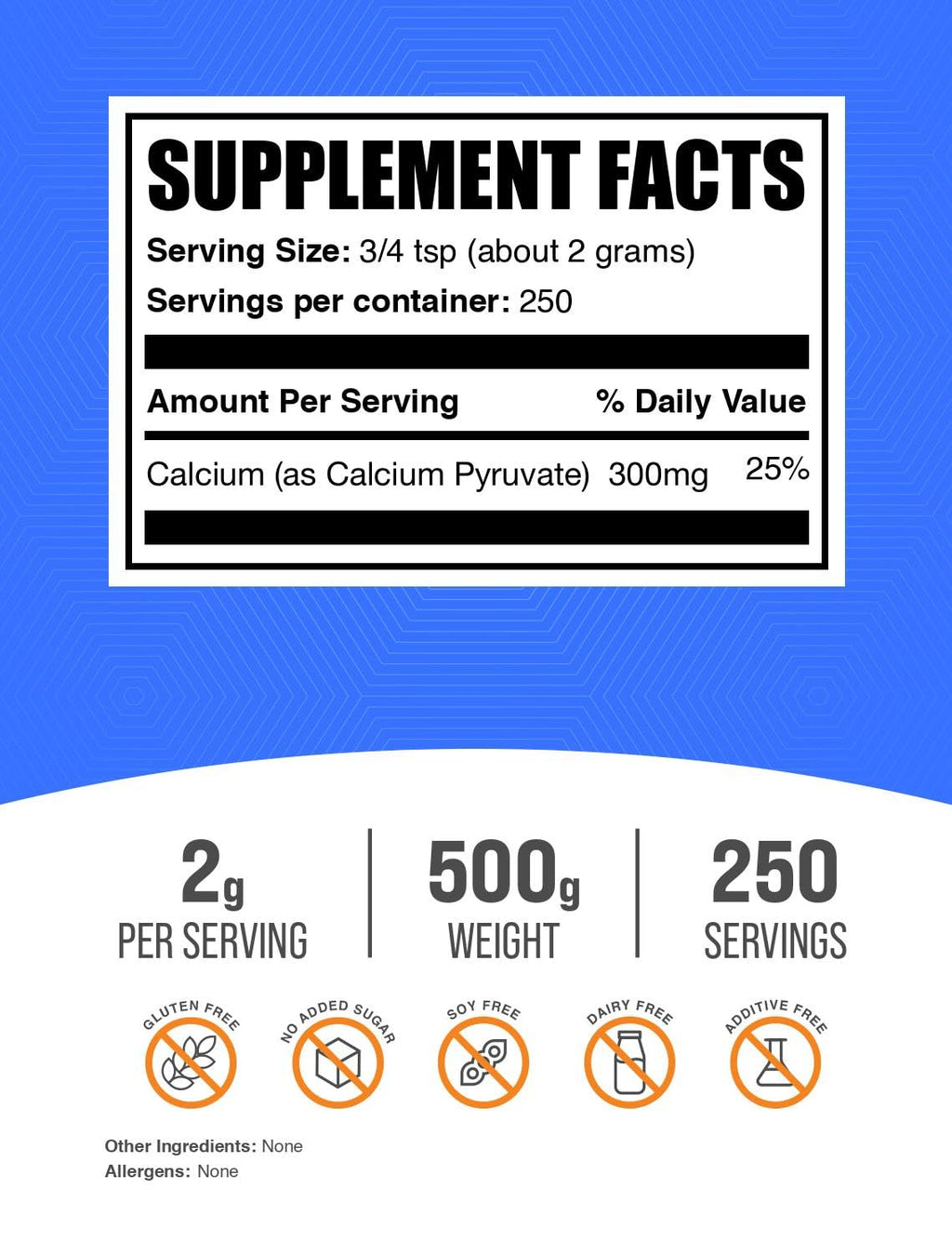 bulk calcium pyruvate supplement benefits