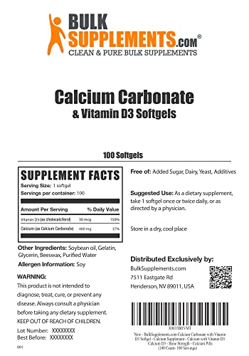 bulk calcium supplement for health