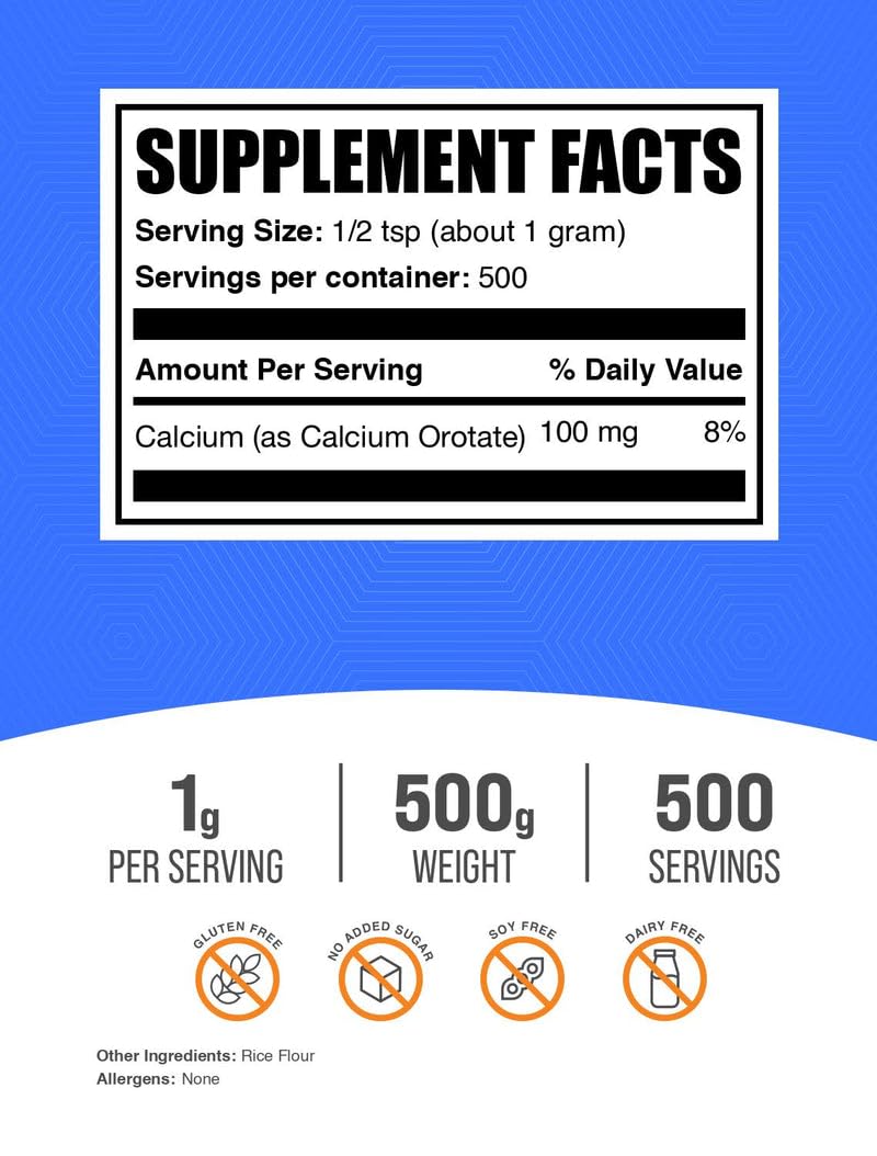 bulk calcium supplement for muscle health