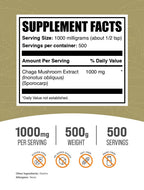 bulk chaga extract for wellness