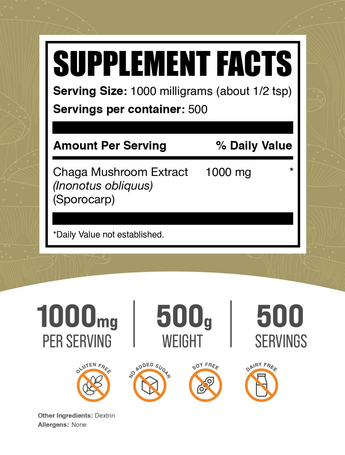 bulk chaga extract for wellness