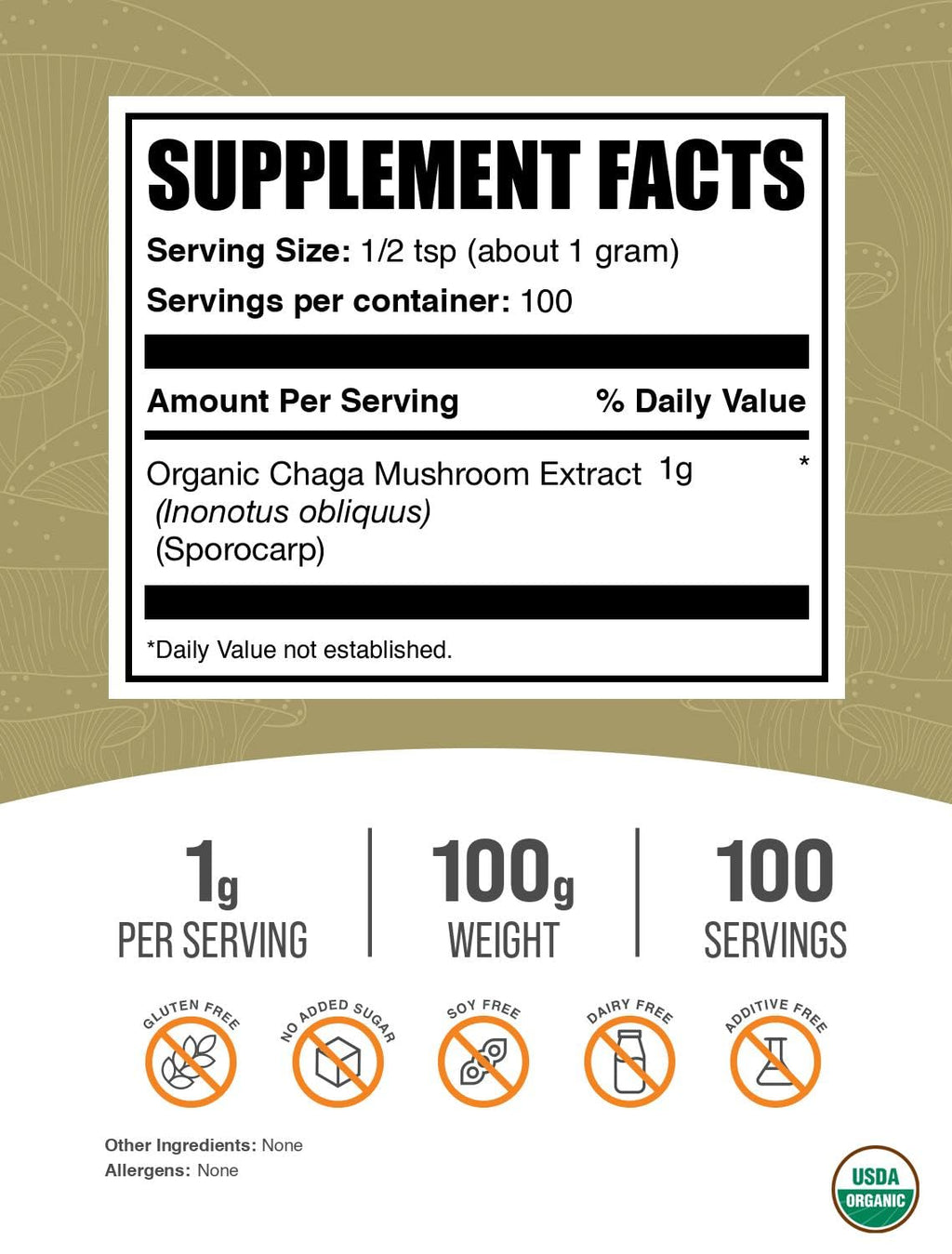 bulk chaga powder for smoothies