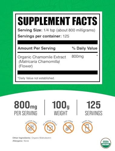 bulk chamomile extract for relaxation