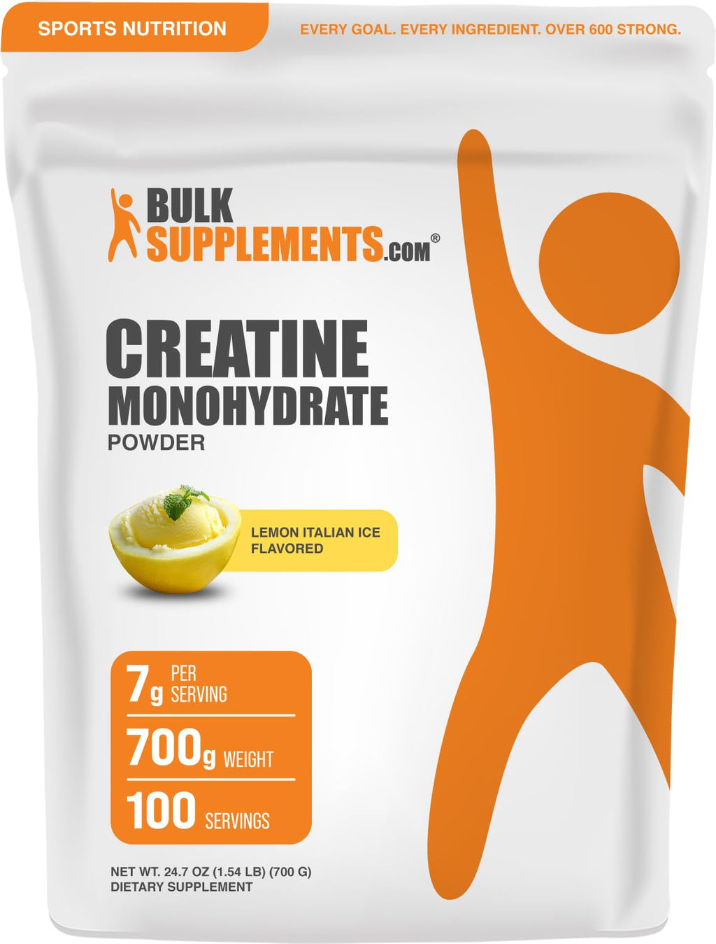 bulk creatine monohydrate powder 700g
