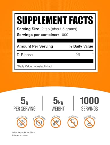 Bulk D-Ribose for athletic performance
