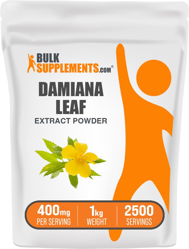 bulk damiana extract powder supplement