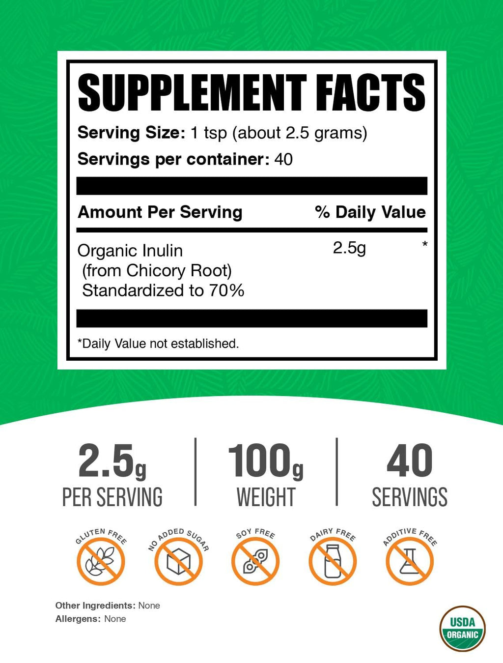Bulk dietary fiber for gut health