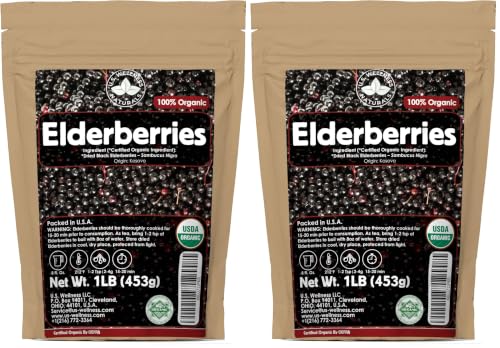 bulk dried elderberries for health