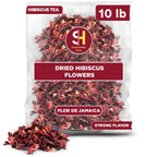bulk dried hibiscus flowers for tea