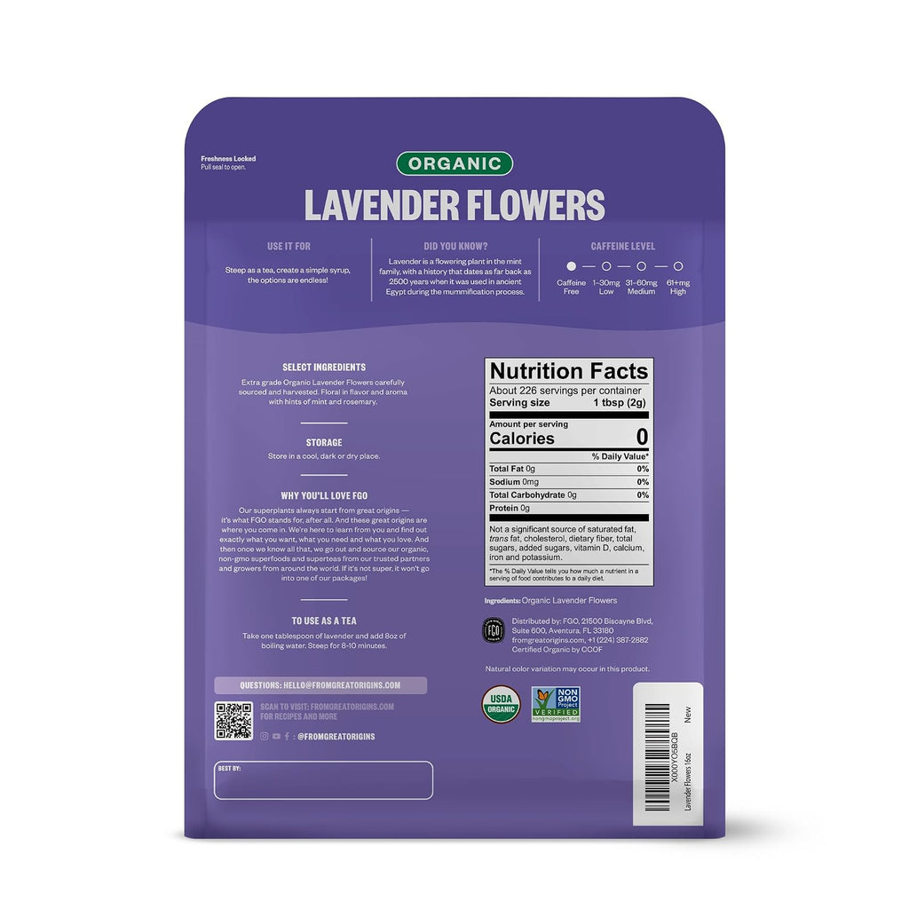 bulk dried lavender for herbal tea