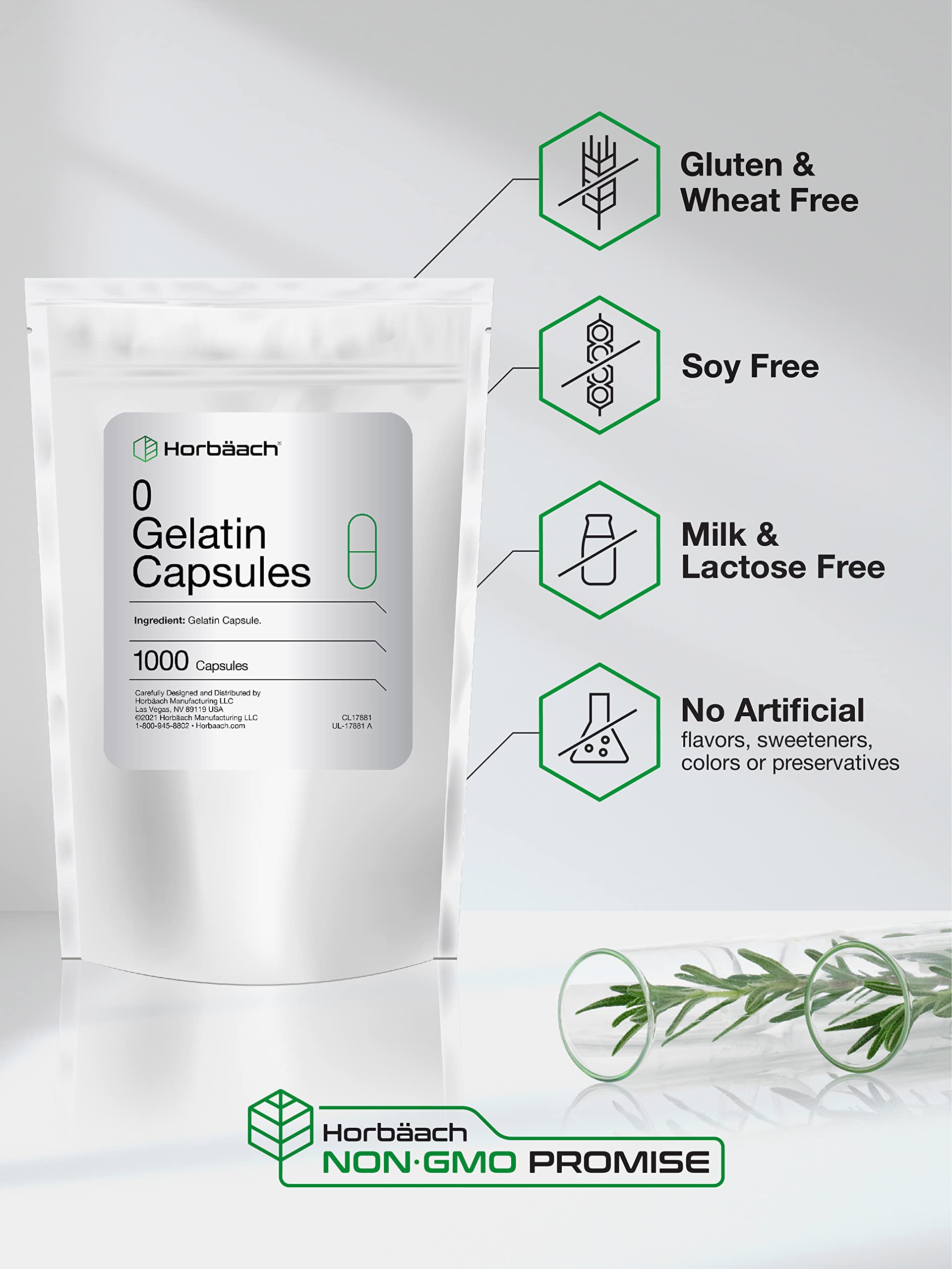 bulk empty capsules for health products