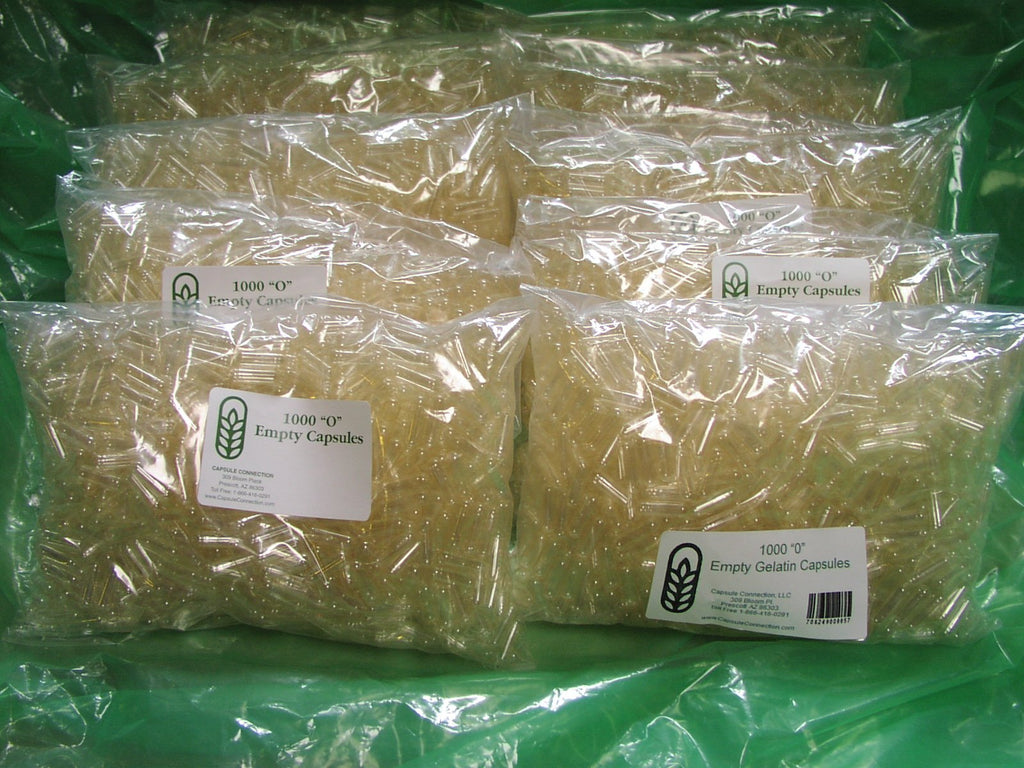 bulk empty gelatin capsules for supplements