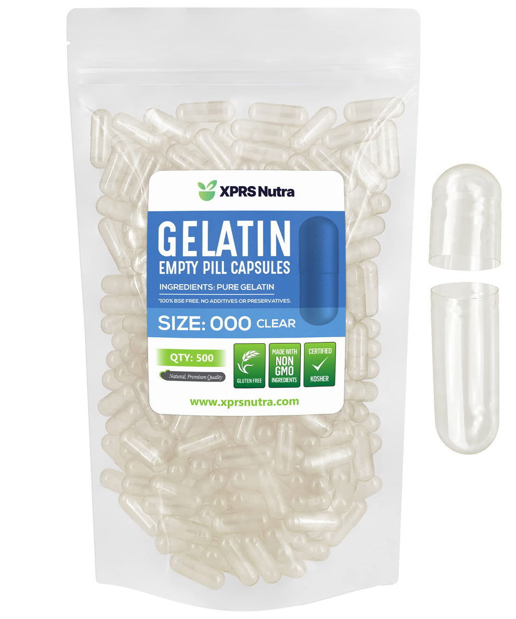 bulk empty gelatin capsules for supplements
