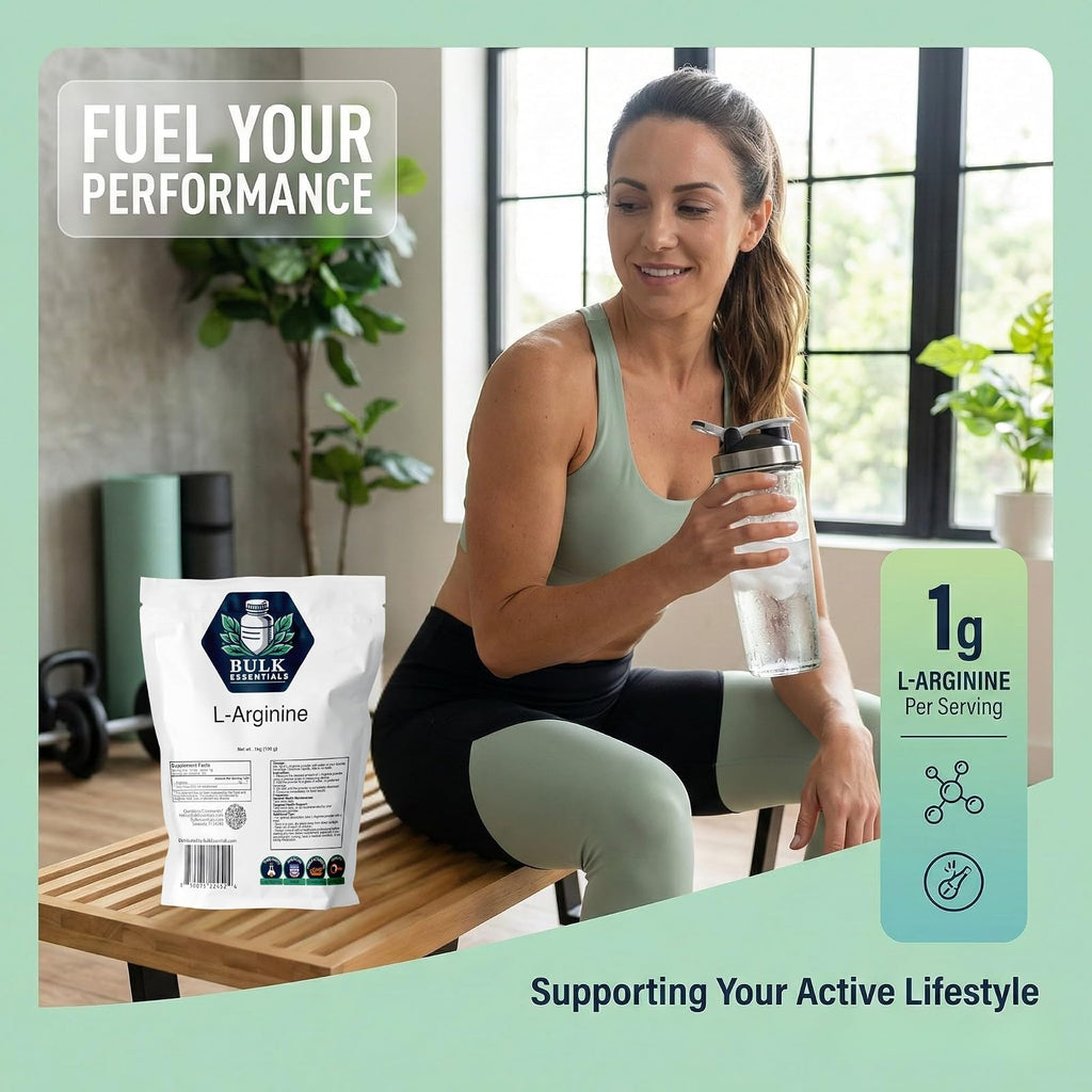 Bulk Essentials L-Arginine for fitness enthusiasts