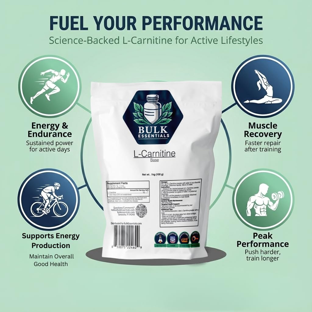 Bulk Essentials L-Carnitine for energy