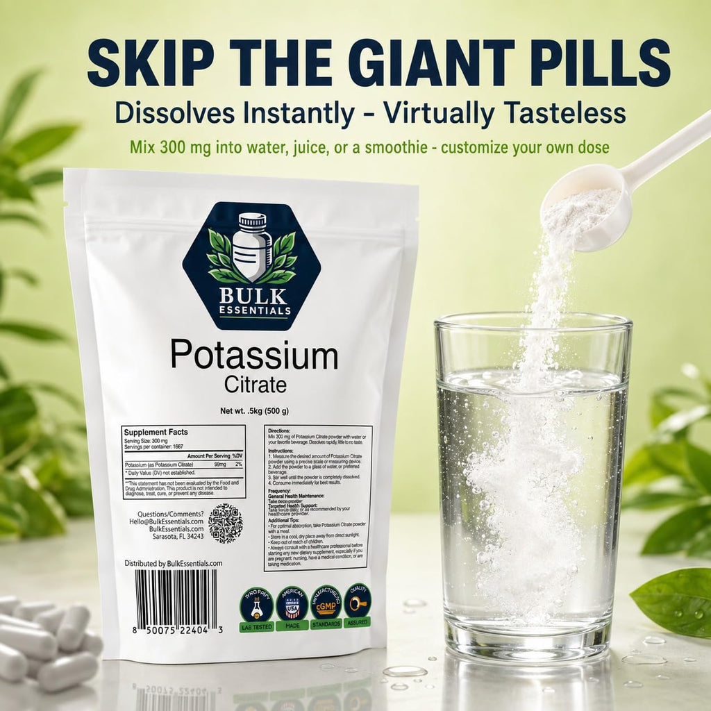 Bulk Essentials potassium supplement