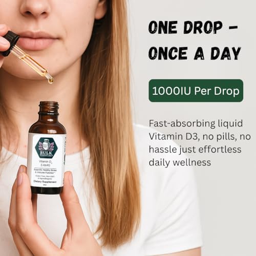 Bulk Essentials Vitamin D3 drops