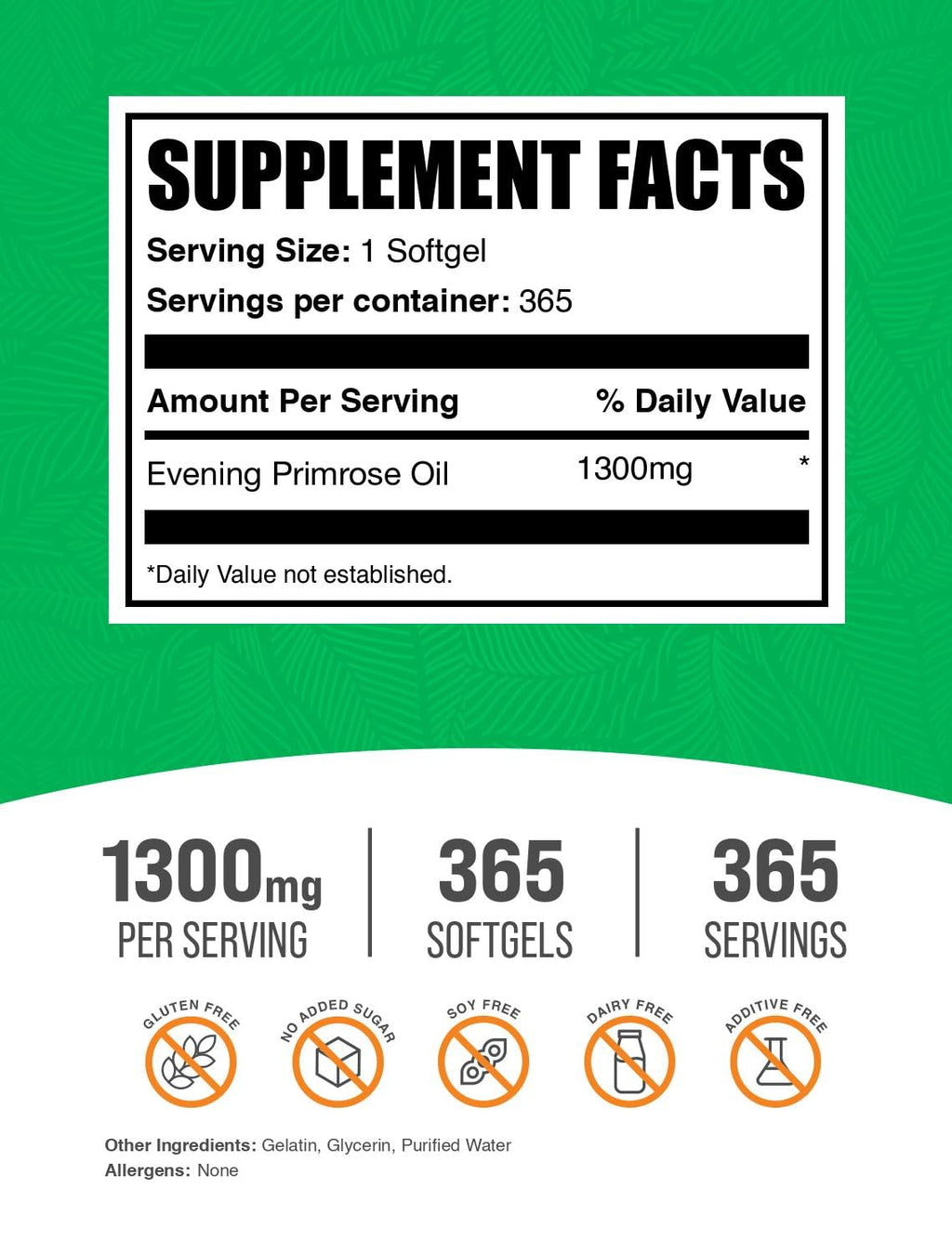 bulk evening primrose supplement
