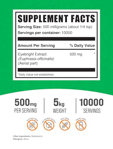 Bulk Eyebright herb for eye health