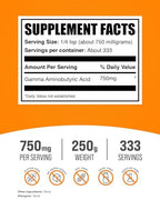 Bulk GABA supplement for sleep