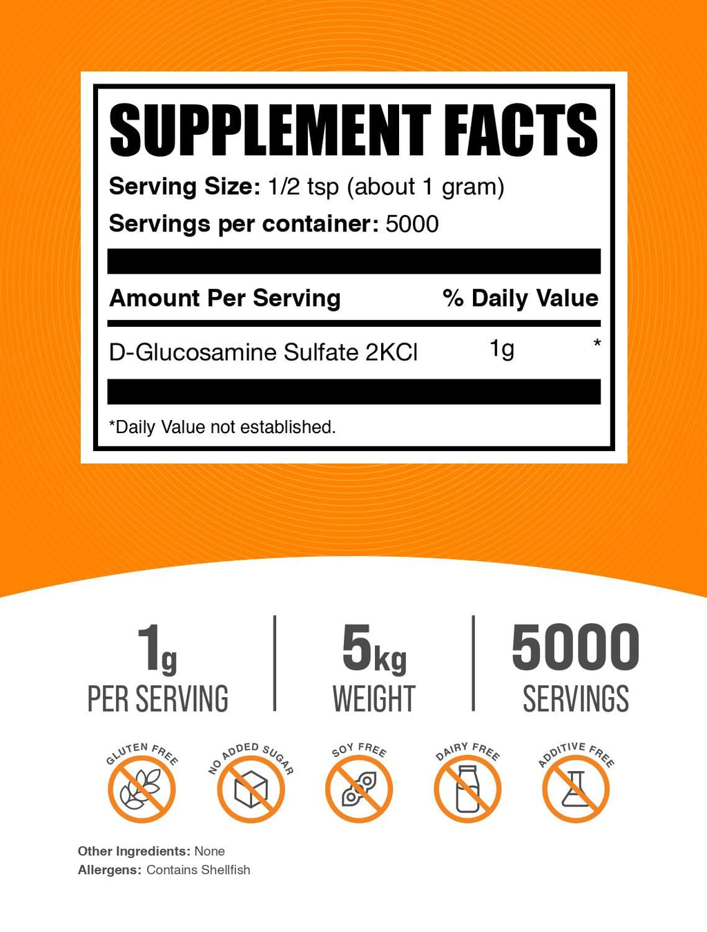 bulk glucosamine supplement for mobility