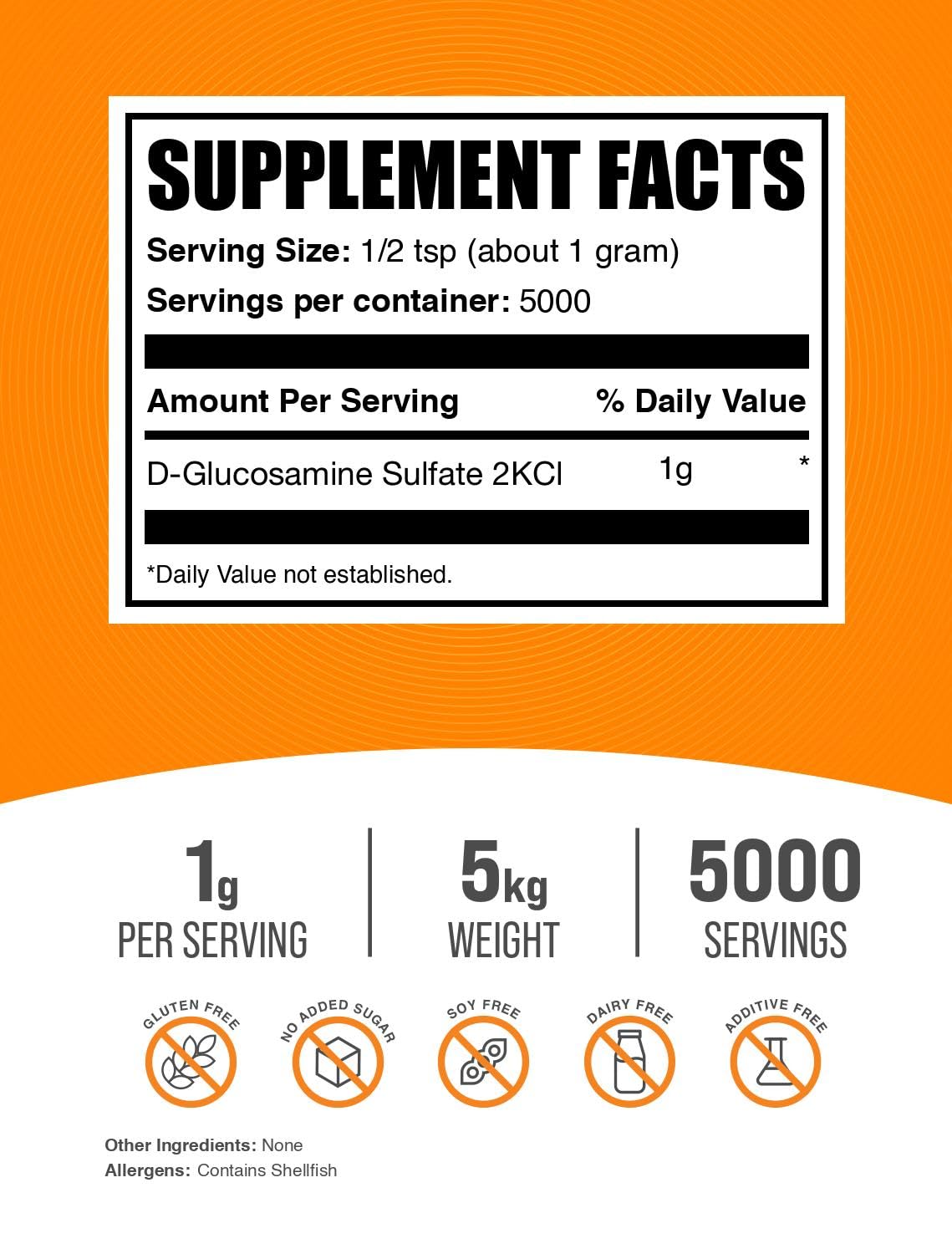 bulk glucosamine supplement for mobility