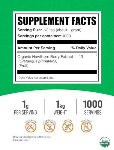 bulk hawthorn berry powder for health