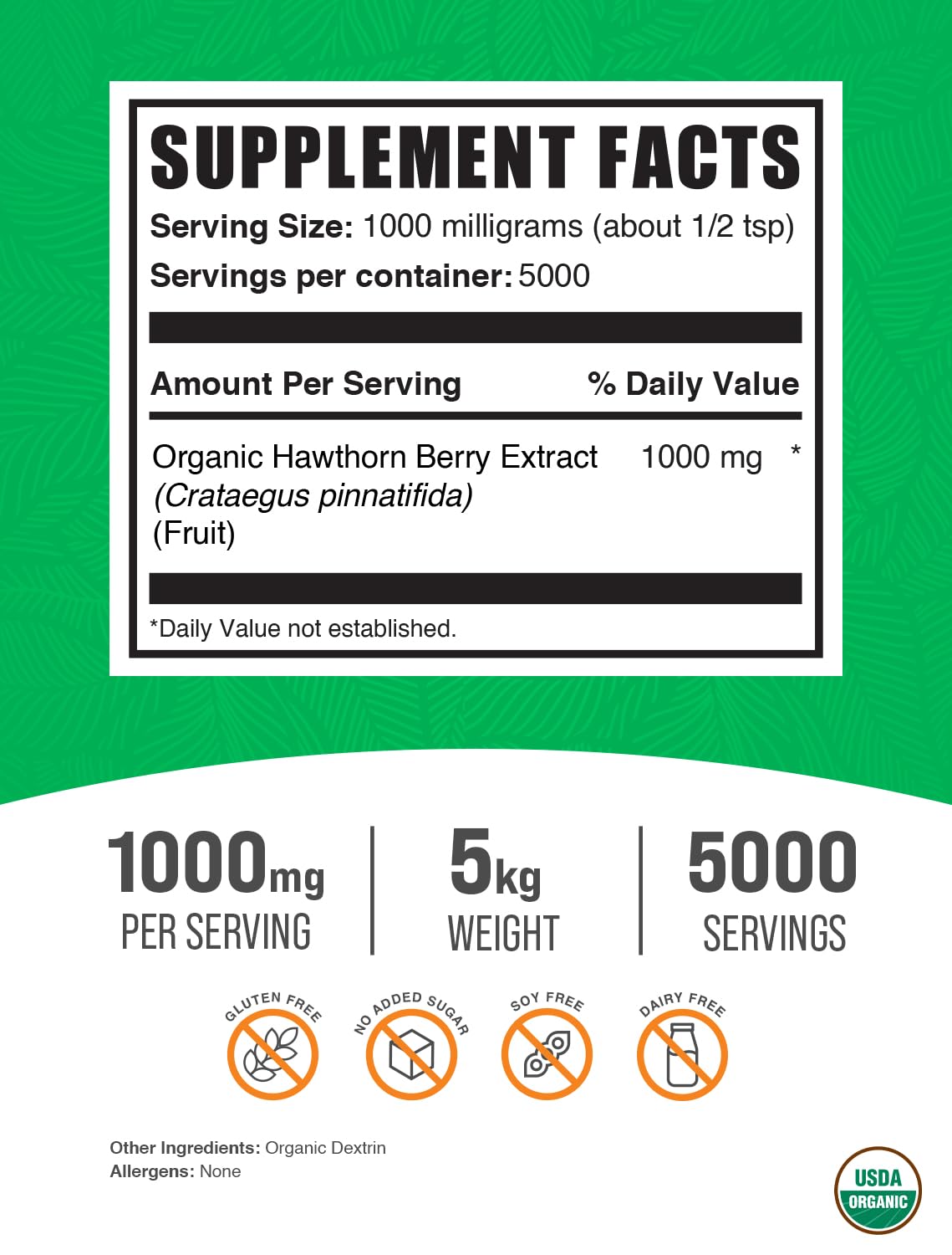 bulk hawthorn extract for health