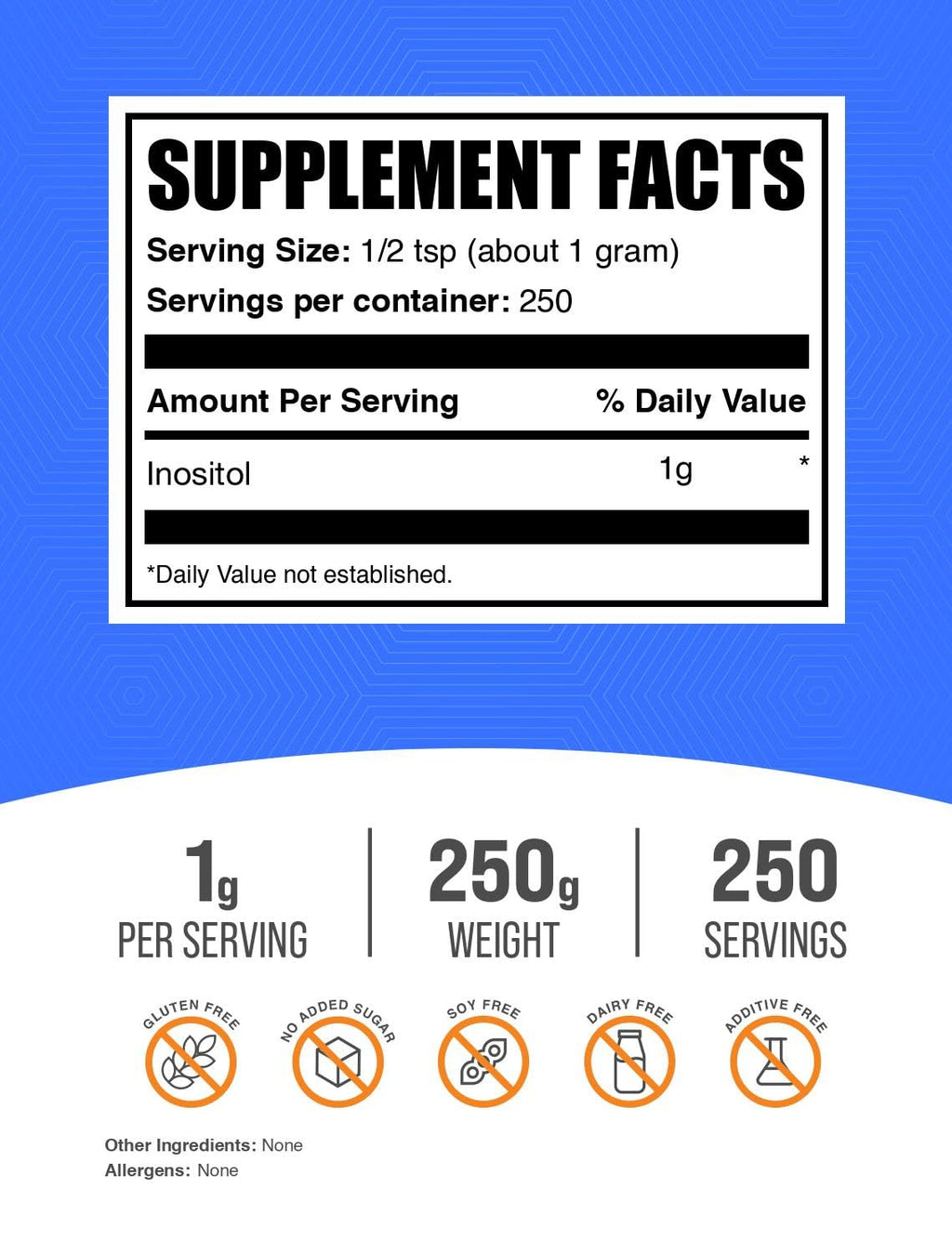 bulk inositol vitamin b8 supplement