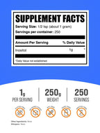 bulk inositol vitamin b8 supplement