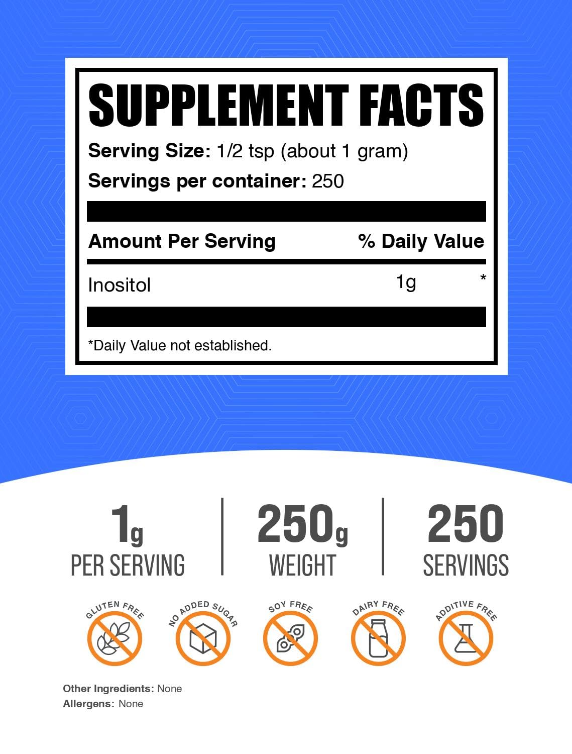 bulk inositol vitamin b8 supplement