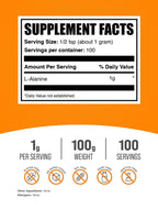 Bulk L-Alanine for enhanced performance