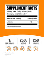 Bulk L-Alanine for workout support