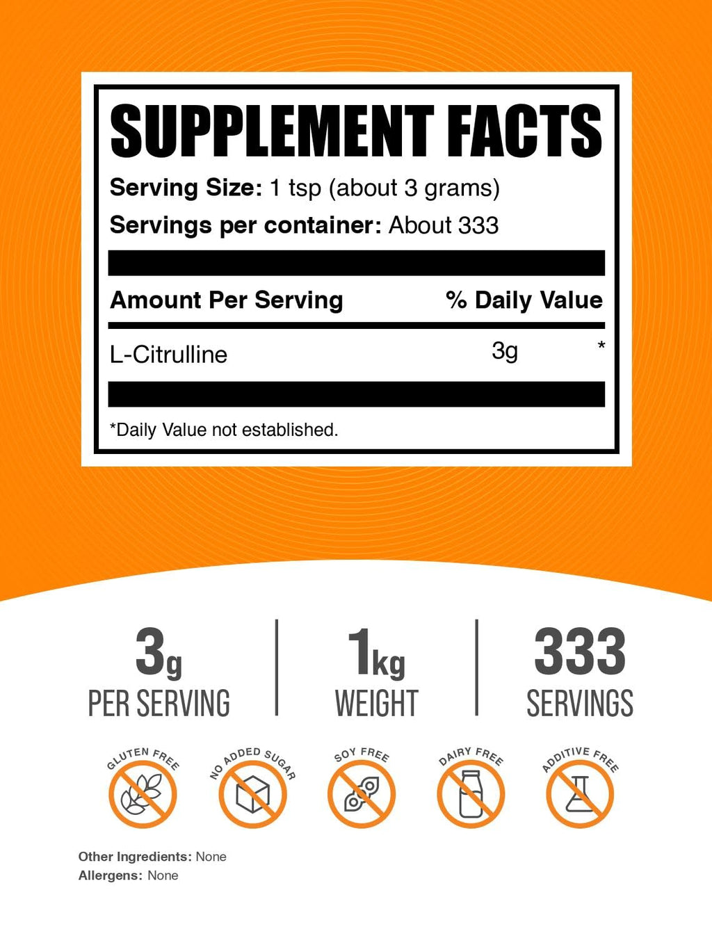 Bulk L-Citrulline for enhanced performance