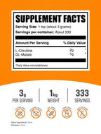 bulk L-Citrulline Malate for energy