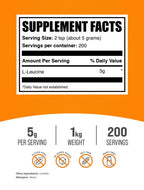Bulk L-Leucine for workout recovery