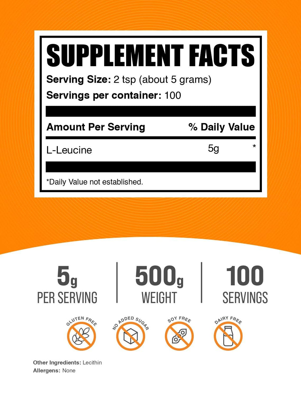 Bulk L-Leucine for workout recovery
