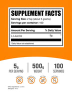 Bulk L-Leucine for workout recovery