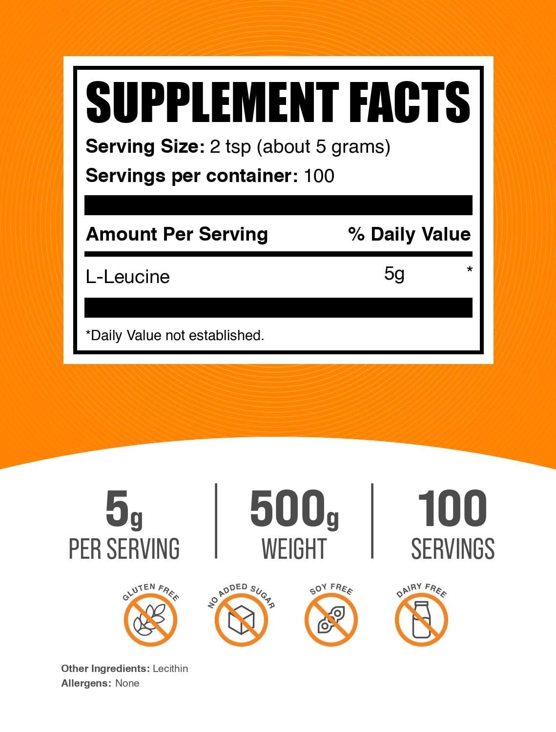 Bulk L-Leucine for workout recovery