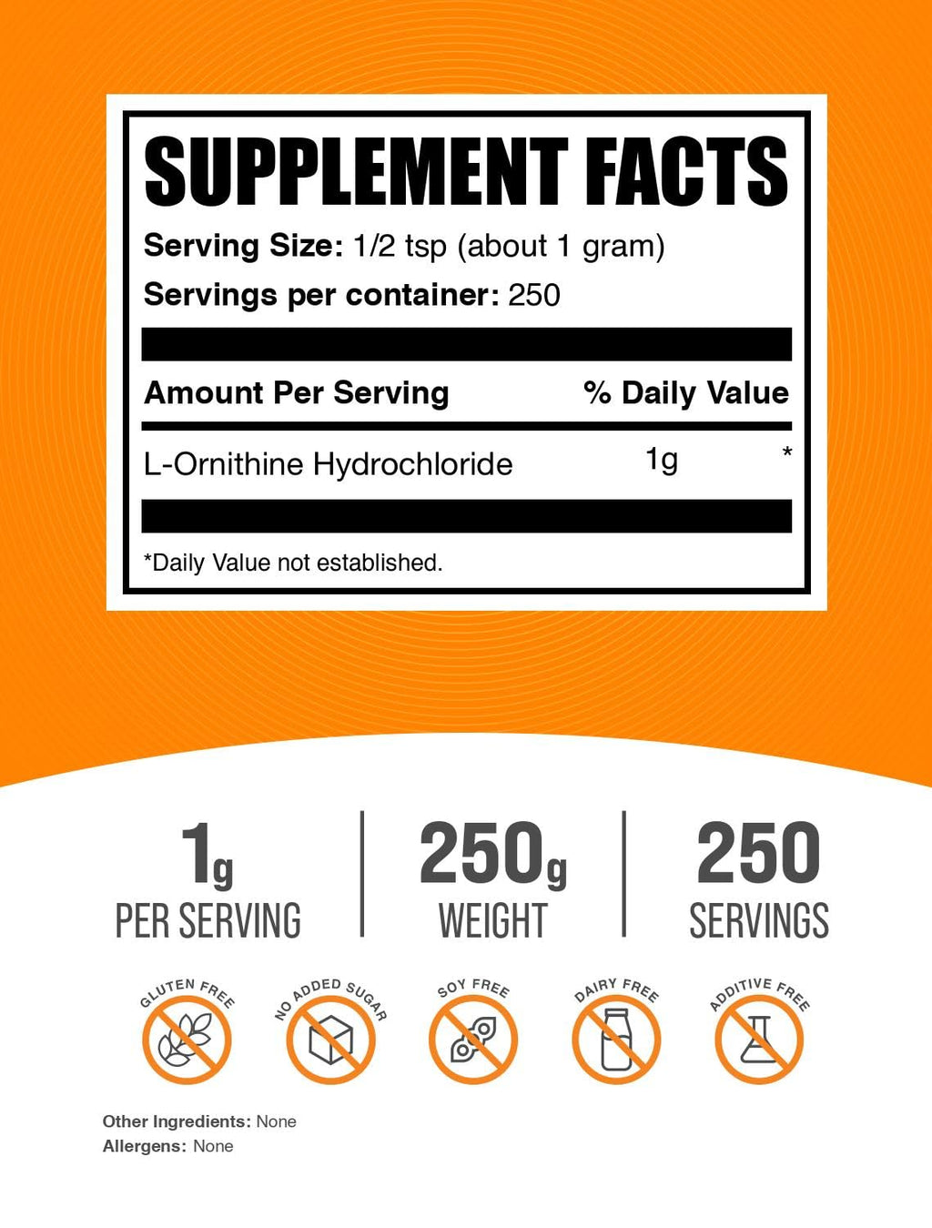 Bulk L-Ornithine HCl for athletic performance