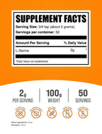 Bulk L-Serine supplement for cognitive support