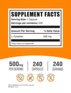 bulk l-tyrosine supplement benefits