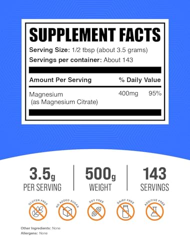 bulk magnesium citrate for daily use