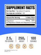 bulk magnesium malate for muscle recovery