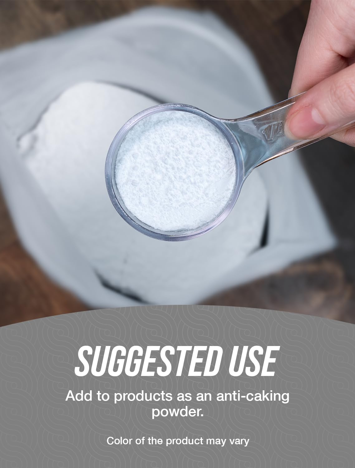Bulk magnesium stearate for food industry